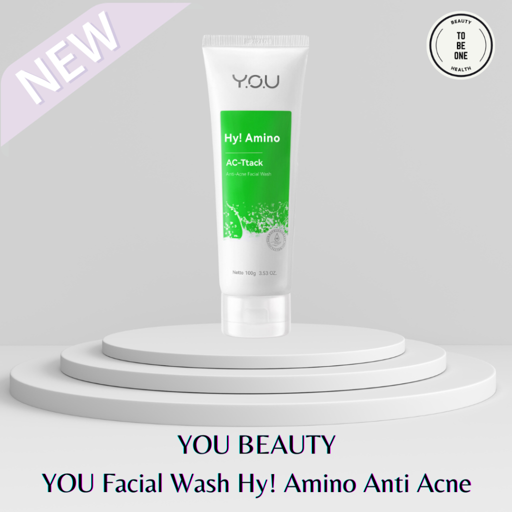 Jual YOU BEAUTY YOU Facial Wash Hy! Amino Anti Acne | Shopee Indonesia