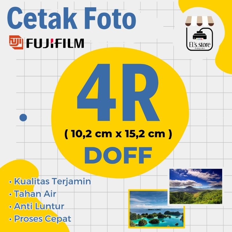 Jual Cetak Foto 4R Doff Fujifilm | Shopee Indonesia