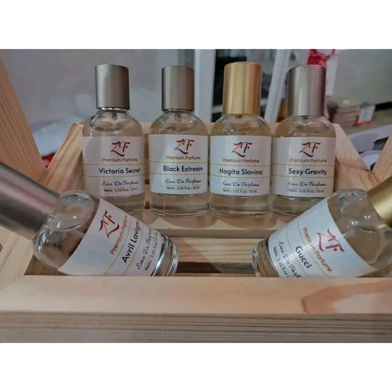 Jual (BISA COD) PAKET USAHA PARFUM ZF PREMIUM 5PCS ORIJINAL / PARFUM ...