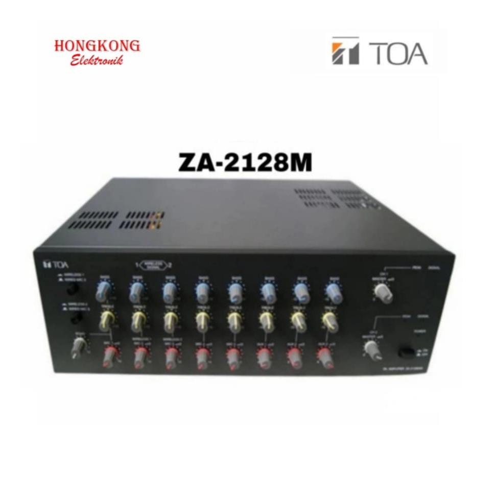 Jual Power Mixing Amplifier Toa Za-2128M Q7 / Ampli Toa Za 2128M / Toa ...