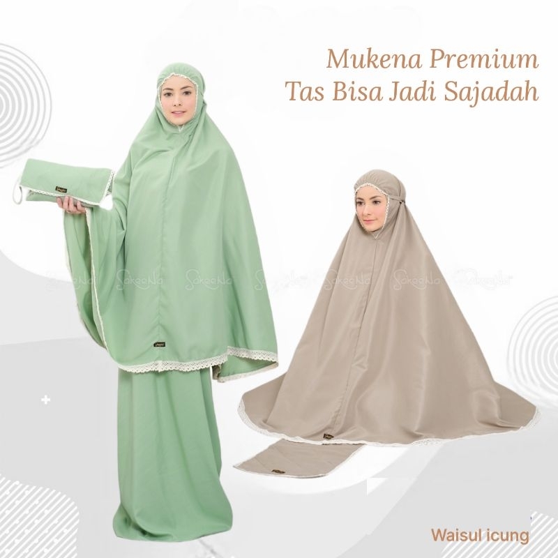 Jual Mukena Tas Pouch Sajadah Travelling Dewasa Traveling Tas Set ...
