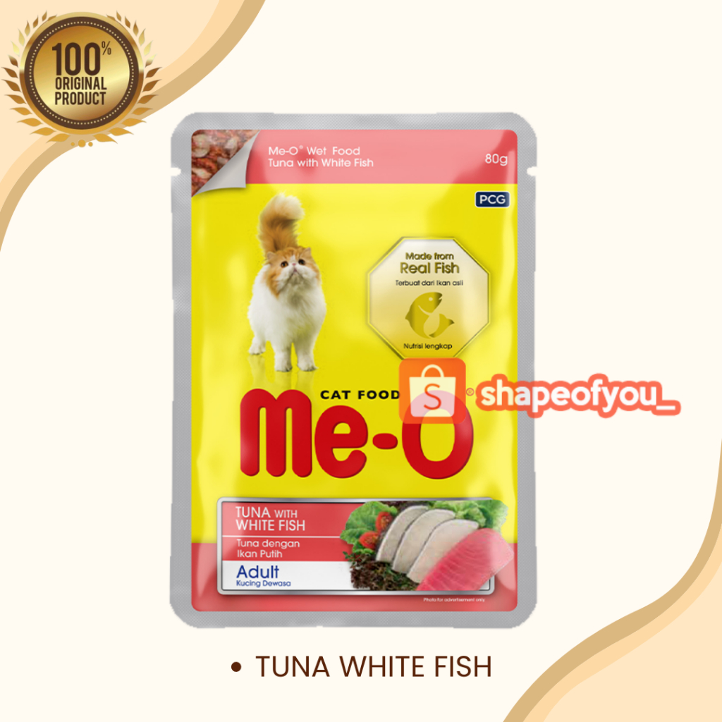 Jual Meo Pouch 80gr Makanan Kucing Basah Me-O Kitten Cat Wet Food ...
