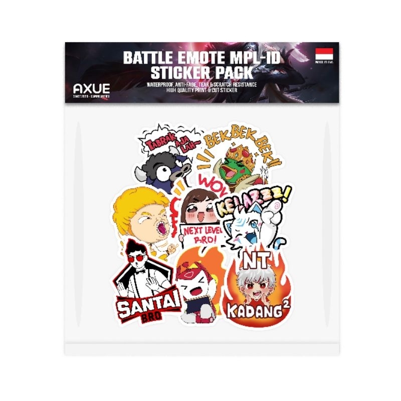 Jual Stiker Battle Emote MLBB Premium Sticker Pack | Shopee Indonesia