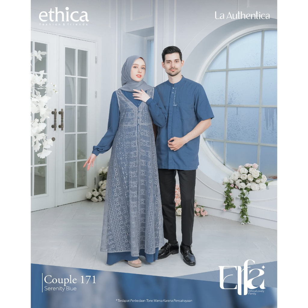 Jual COUPLE MERK ETHICA COUPLE 171 SERENITY BLUE TERBARU | Shopee Indonesia