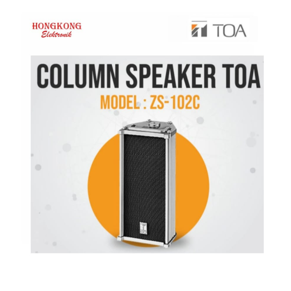 Jual Speaker Kolom TOA / Column Speaker Metal TOA ZS 102 C/ 102C | Shopee Indonesia