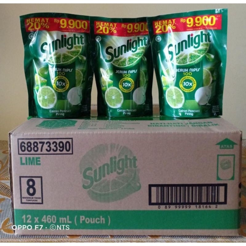Jual PROMO Sunlight 420 ml Sabun Cuci Piring Lime Refill 12 Pcs x 420 ml (1 Dus/Karton) | Shopee ...