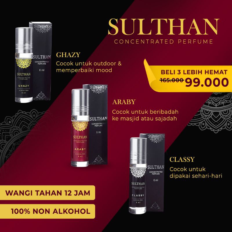 Jual Parfum Sultan | Shopee Indonesia