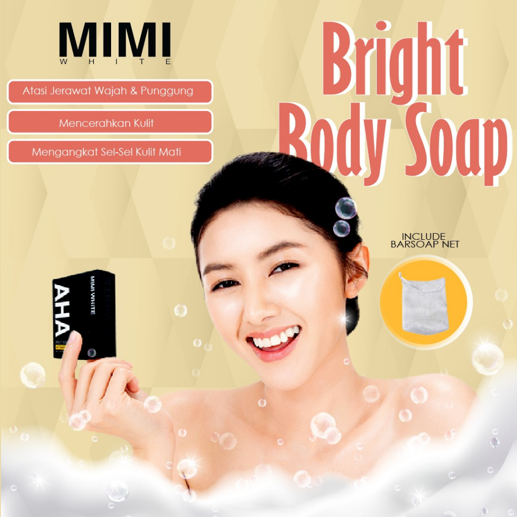 Jual (BPOM) MIMI AHA SOAP BAR MIMI INDONESIA BISA COD SABUN PEMUTIH ...