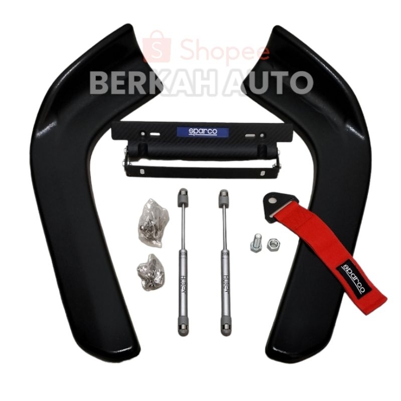 Jual Winglet Bumper DIFFUSER UNIVERSAL Bumper Mobil Truk/Engkel Bus ...
