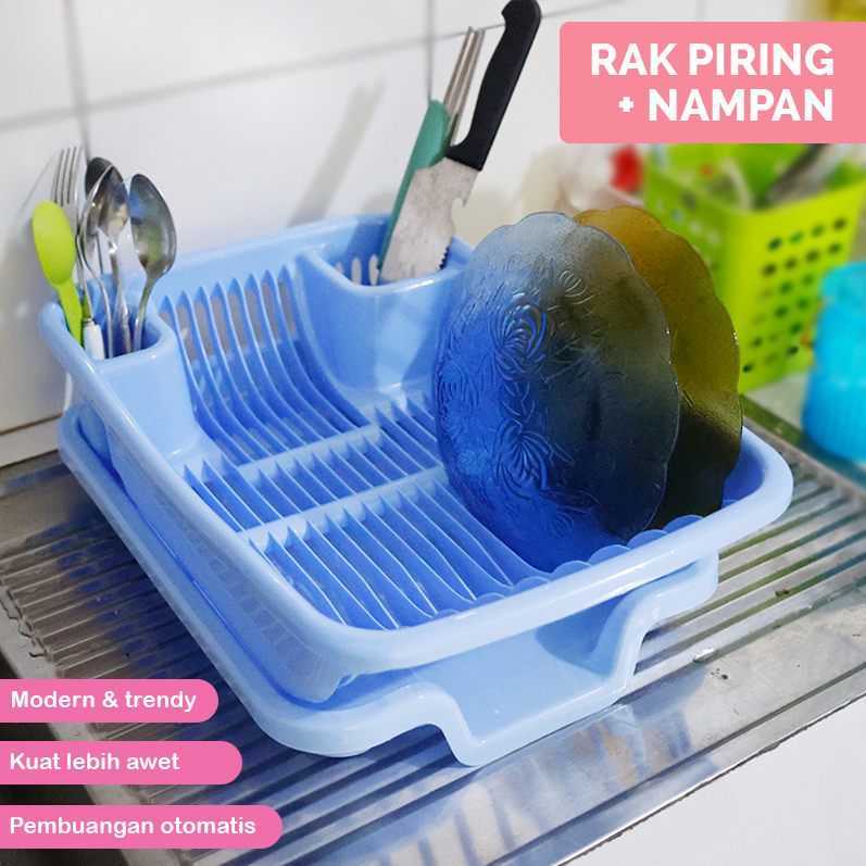 Jual Tempat Pengering Cuci Piring Gelas Sendok – Rak Piring Tempat ...