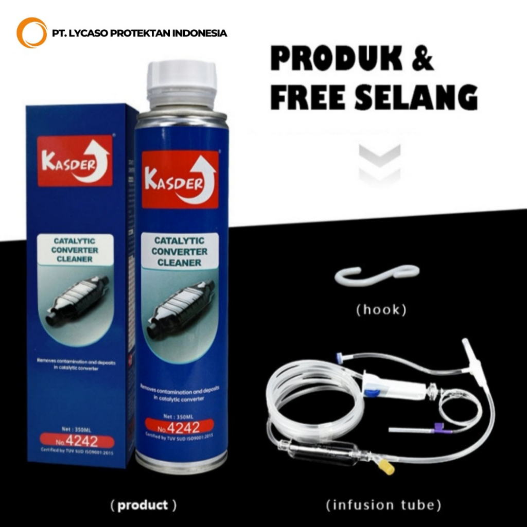 Jual KASDER CATALYTIC CONVERTER CLEANER 350ML | Shopee Indonesia