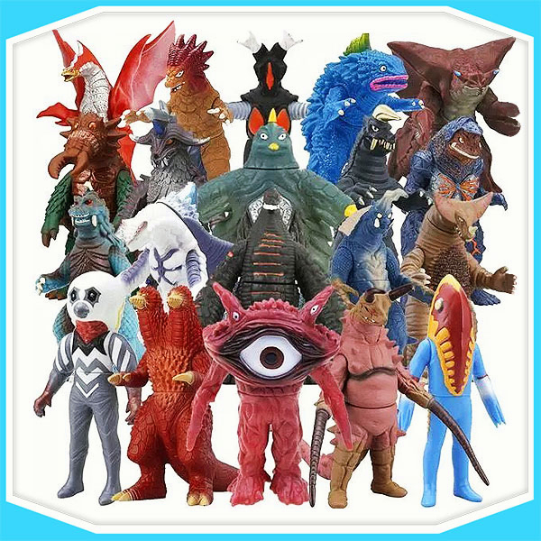 Jual Ready Mainan Ultraman Kaiju Ultra Monster /Kaiju Action Figur ...