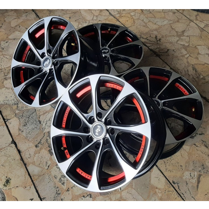 Jual Velg Mobil Bekas Ring 15 RH R15 Lebar 7 Lobang Baut 4x100 4x114 ...