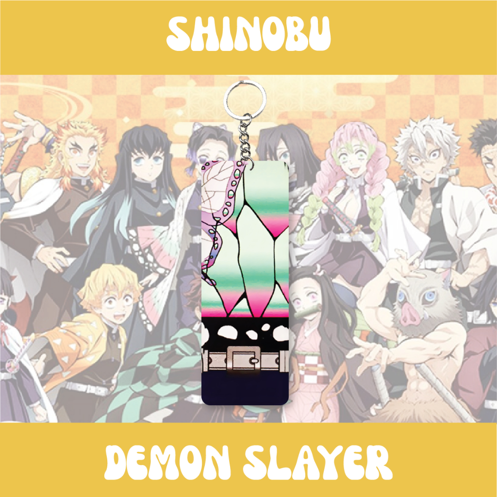 Jual GANTUNGAN KUNCI HANAFUDA TANJIRO | ZENITSU | SHINOBU | MEZUKO ...