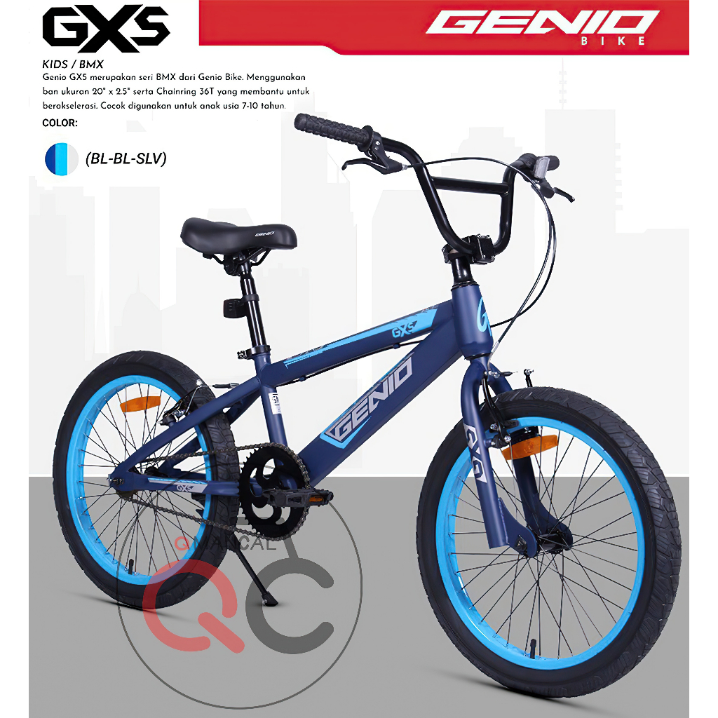 Jual 20" BMX Genio Ban Jumbo GX-05 by United | Shopee Indonesia
