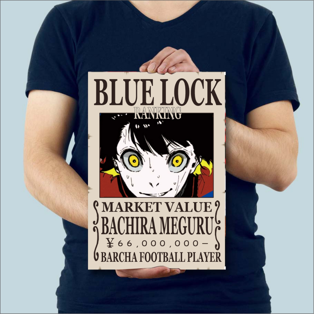 Jual Koleksi Poster A4 Anime Blue Lock Ranking - Dekorasi Bounty Poster ...