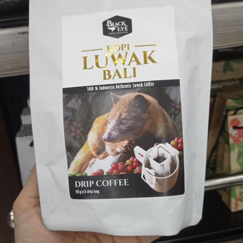 Jual Kopi Luwak Bali Black Eye Drip Coffee | Shopee Indonesia