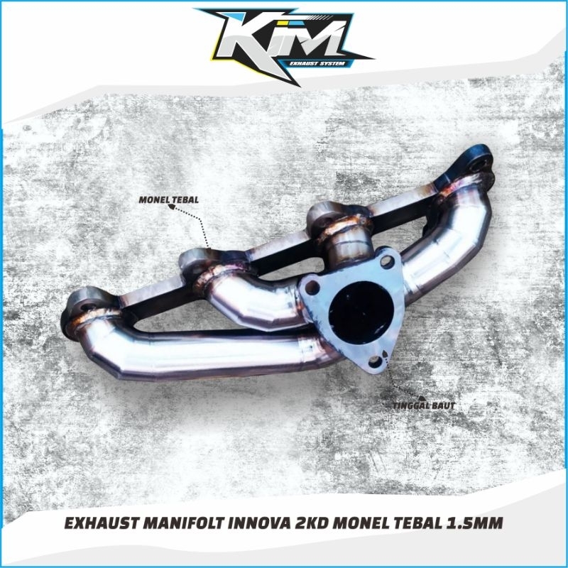 Jual EXHAUST MANIFOLD INNOVA 2KD FULL STAINLESS KIM EXHAUST | Shopee ...