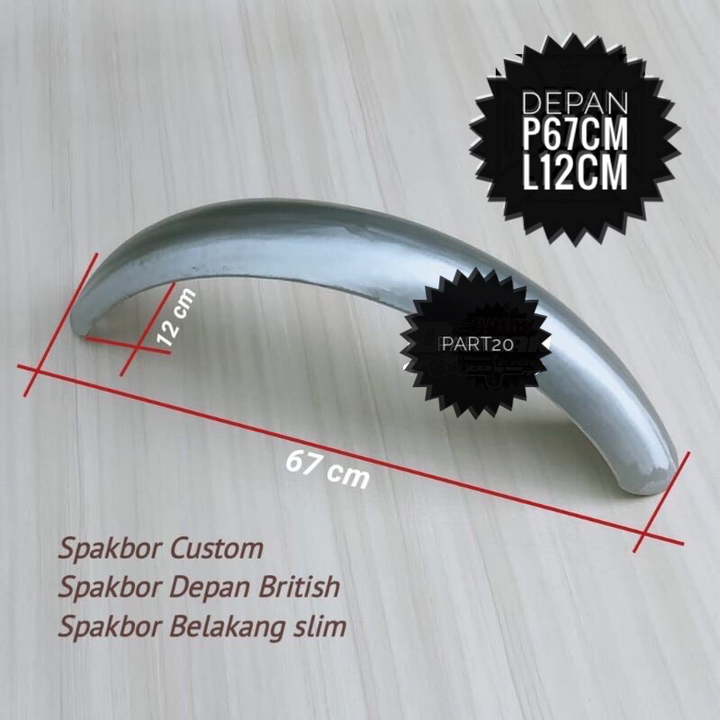Jual spakbor belakang chopper,british etc, Spakbor custom chooper ...