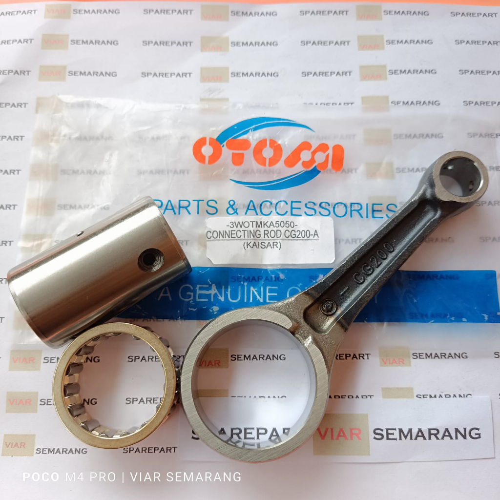 Jual Stang Piston Set kaisar 200cc setang seher kaisar 200 cc roda 3 ...