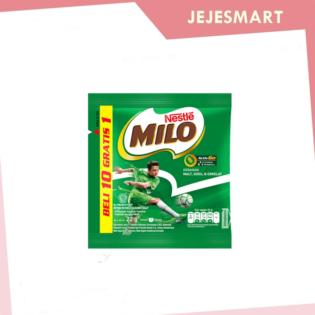 Jual MILO ACTIV GO Sachet 22gr Satuan | Shopee Indonesia