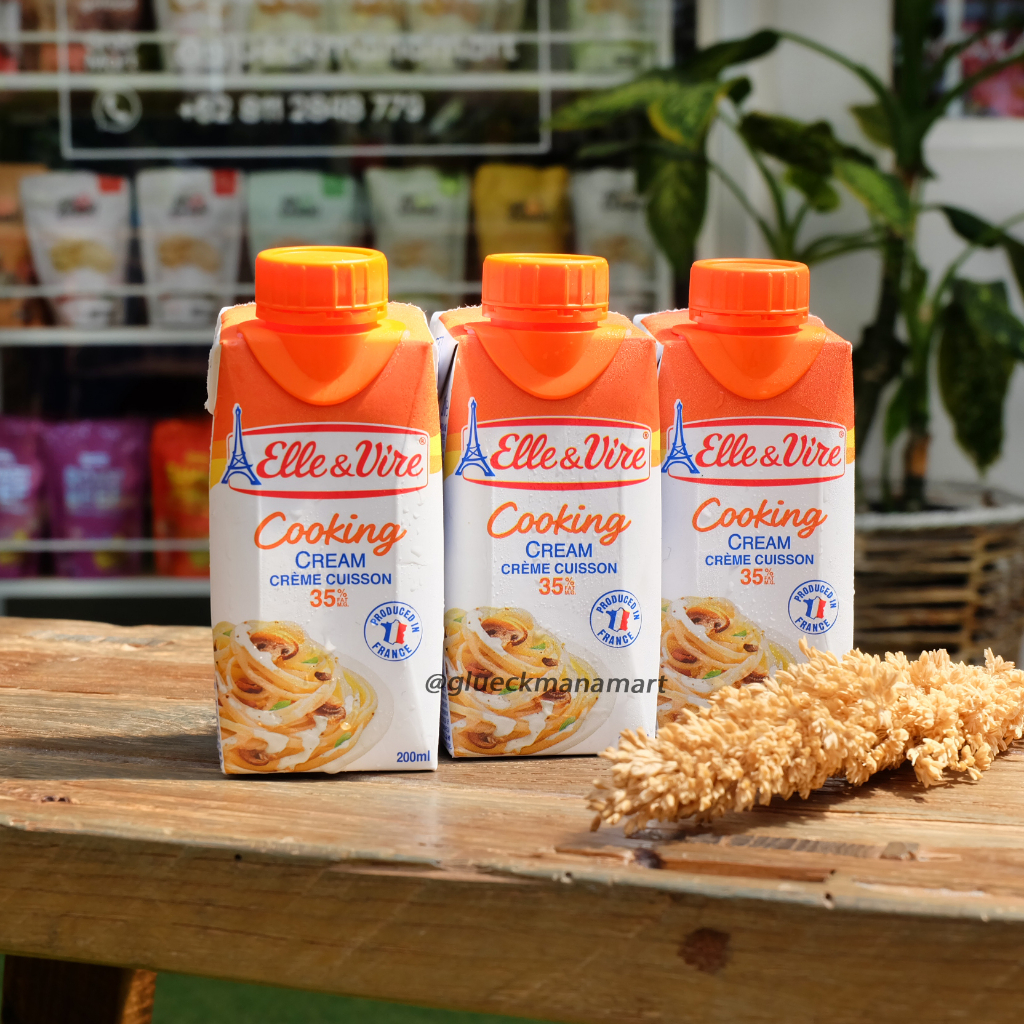 Jual Cooking Cream Elle & Vire 200ml | Shopee Indonesia