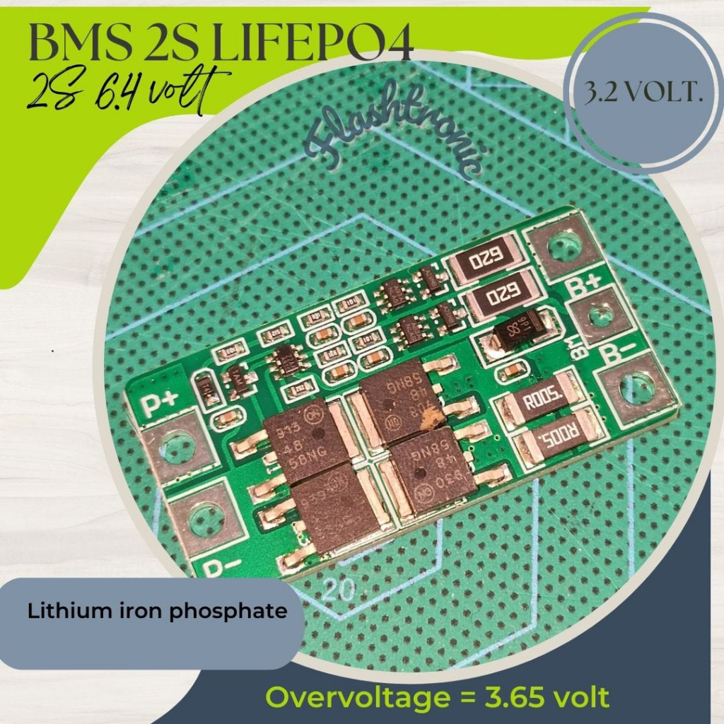 Jual BMS 2S 6.4V 10A Lifepo4 Battery Protection Board Charging | Shopee ...