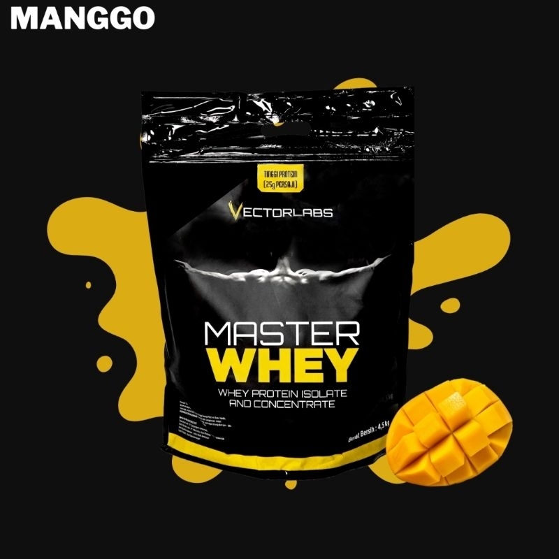 Jual Vectorlabs Master Whey Protein 10 Lbs Susu Whey Protein Isolate