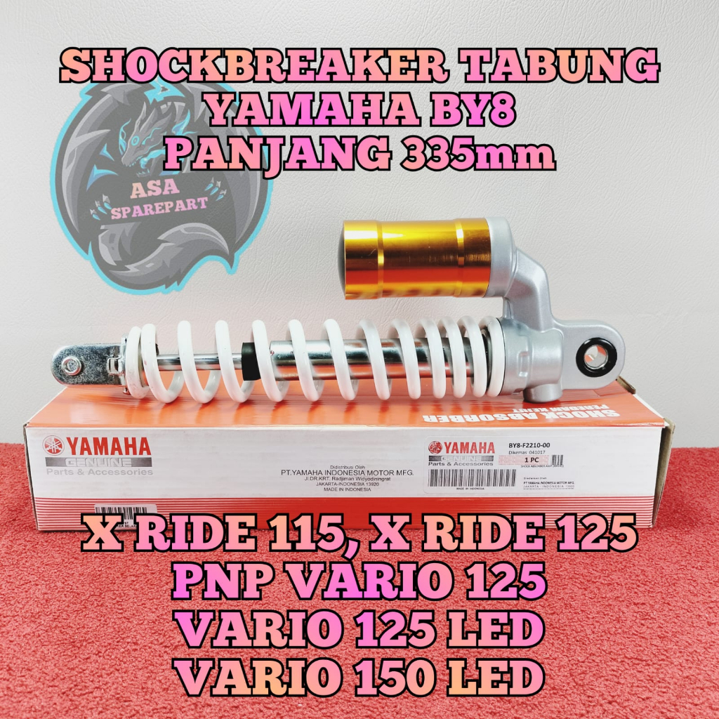 Jual Shock Tabung Belakang 2BU Motor Yamaha X Ride 115 , XRide 125 ...