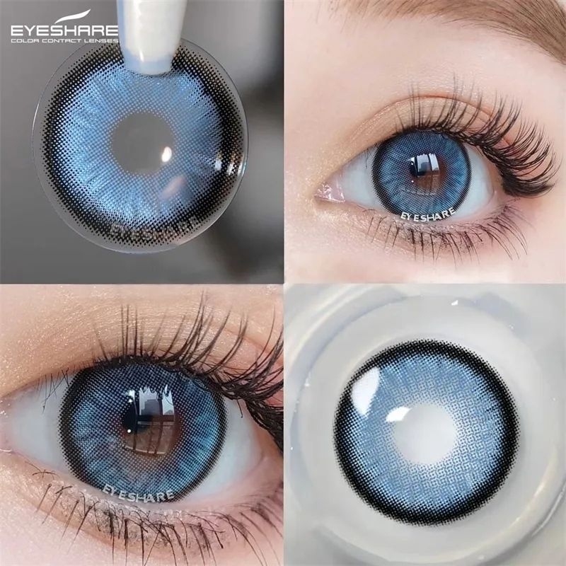 Jual Softlens diamond blue biru diamond | Shopee Indonesia