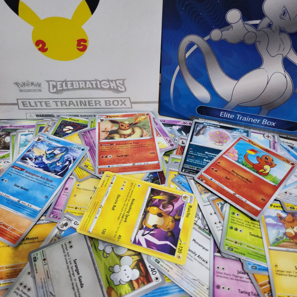 Jual Kartu Pokemon Indonesia Bulk Random Original TCG Card | Shopee Indonesia