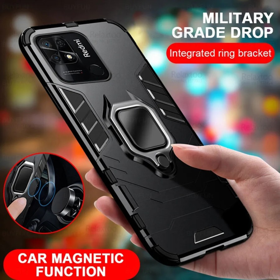Jual CASE XIAOMI Redmi 12 4G 5G 12C / Redmi 10C 10A RUGGED ARMOR ROBOT ...
