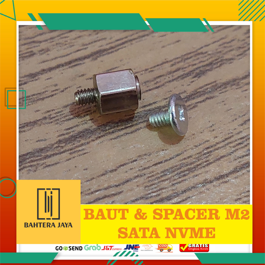 Jual 1 Set Baut dan Spacer M2 Sata / NVME / Msata Skrup Mur M.2 ...
