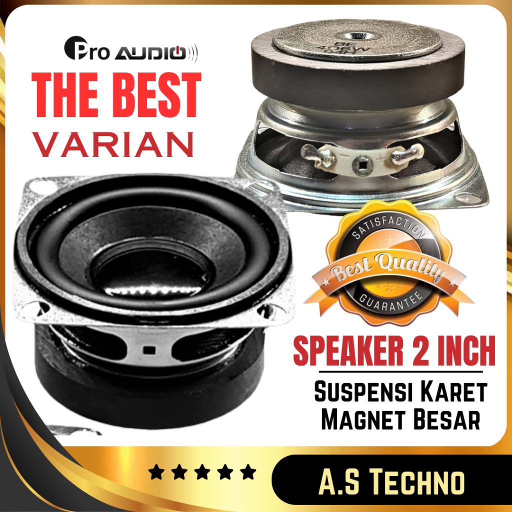 Jual Speaker Mini 2 Inch Full Range Subwoofer 6W 4 Ohm | Shopee Indonesia