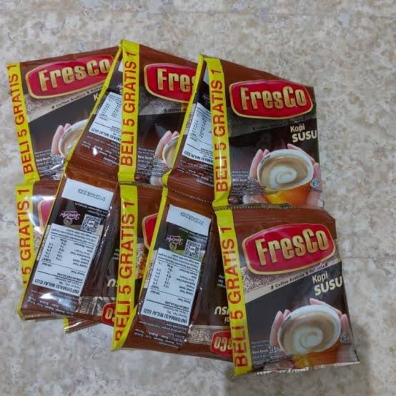 Jual KOPI FRESCO KRIM SUSU RENCENG 10x28gr / FRESCO KOPI SUSU / KOPI ...