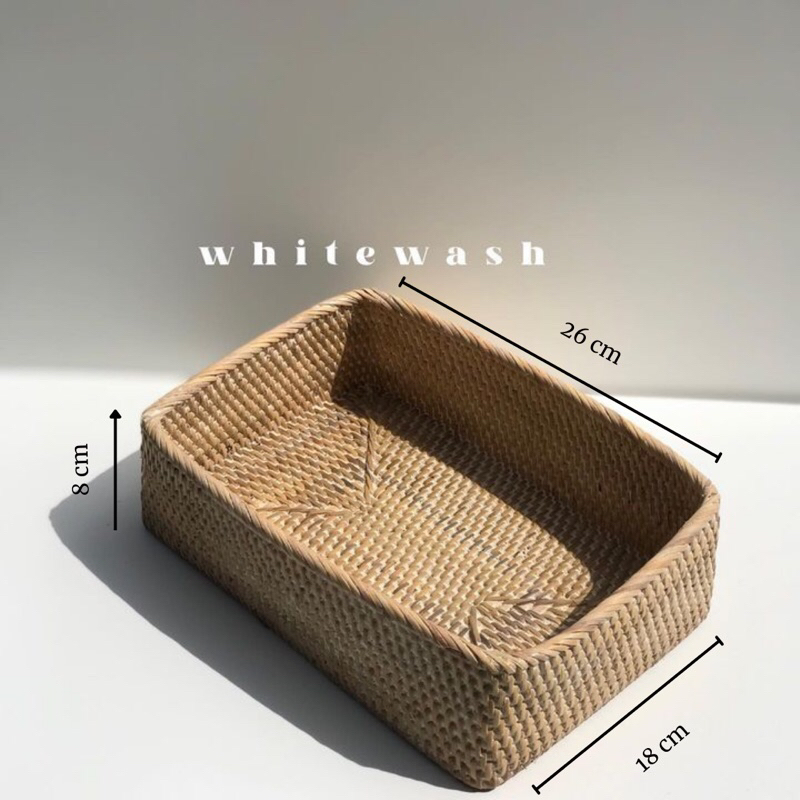 Jual Lombok Authentic | Amber Storage Box | Kotak Anyaman Rotan ...
