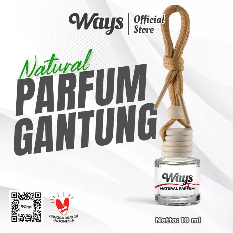 Jual WAYS Parfum Gantung Mobil 10ml | Shopee Indonesia
