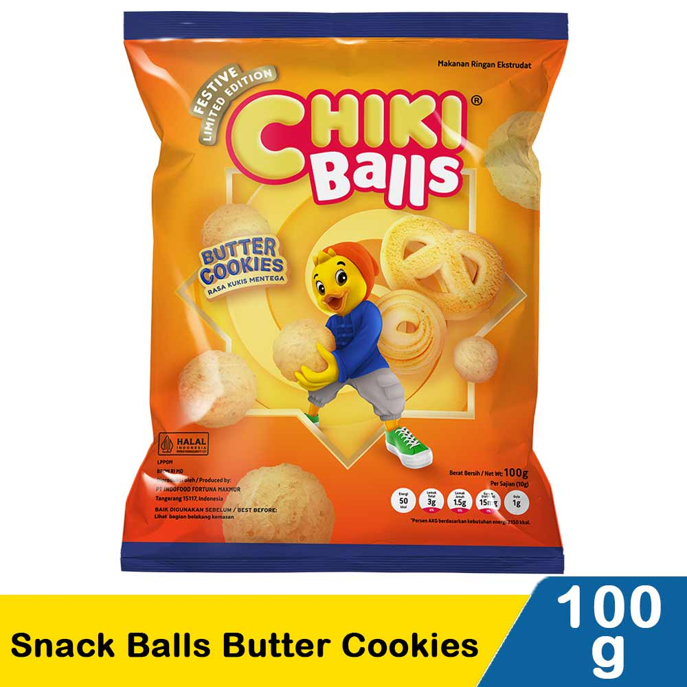 Jual Chiki Balls Butter Cookies 100gr | Shopee Indonesia