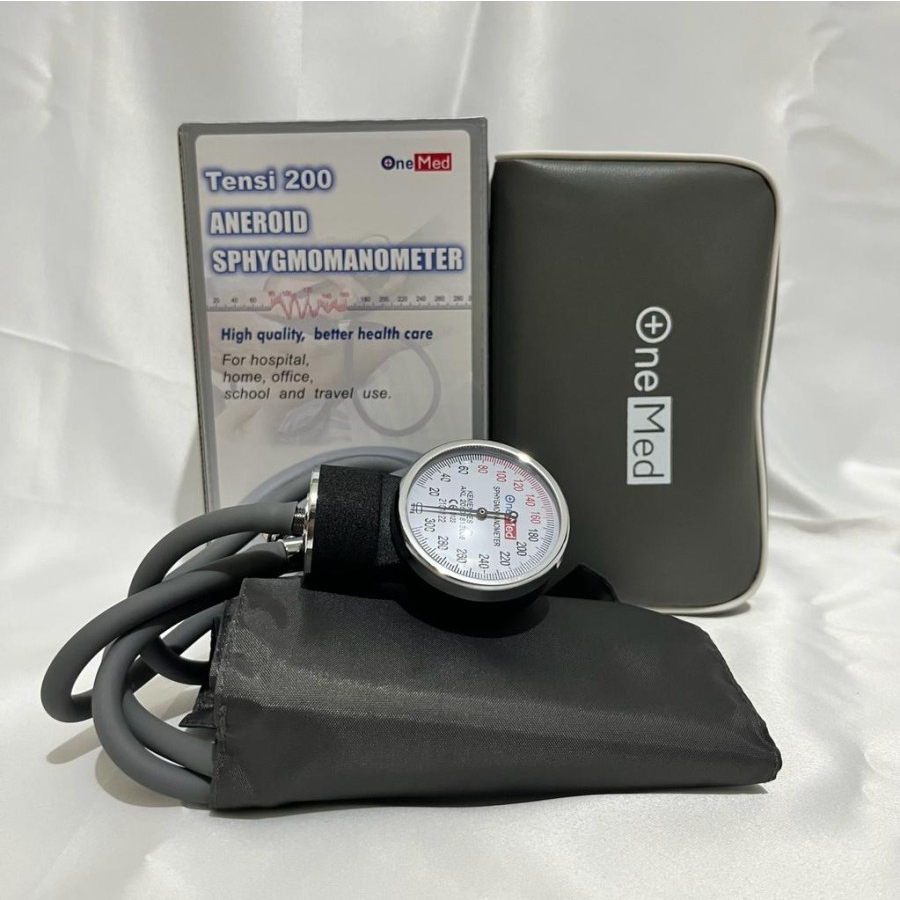 Jual TENSIMETER ANEROID ONEMED 200 TENSI METER SPYGMOMANOMETER MANUAL ...