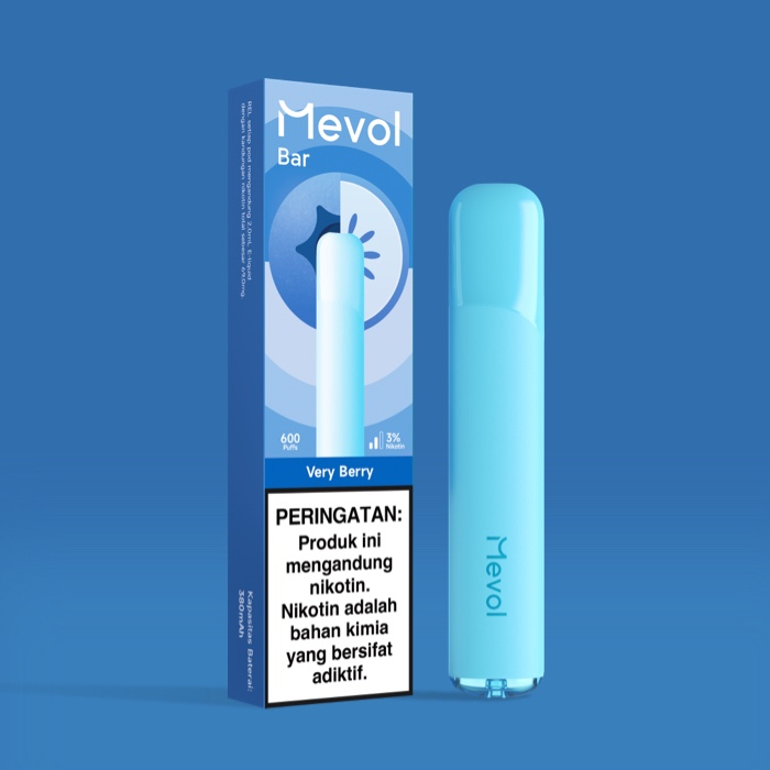 Jual Mevol Bar Disposable Pod - Very Berry | Shopee Indonesia