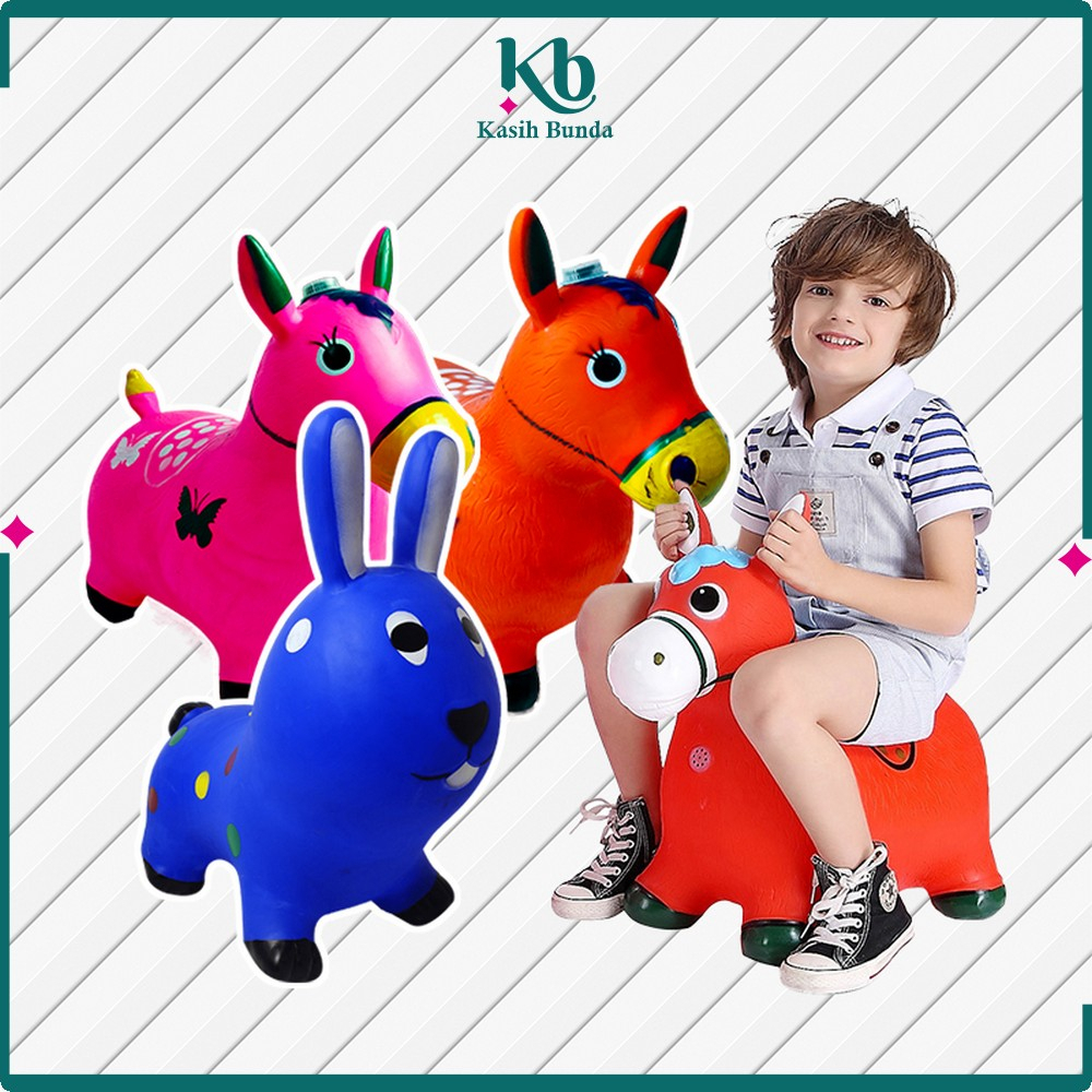 Jual Kuda Jumping Music Mainan Kuda Kudaan Karet Anak / Jumping Animal ...