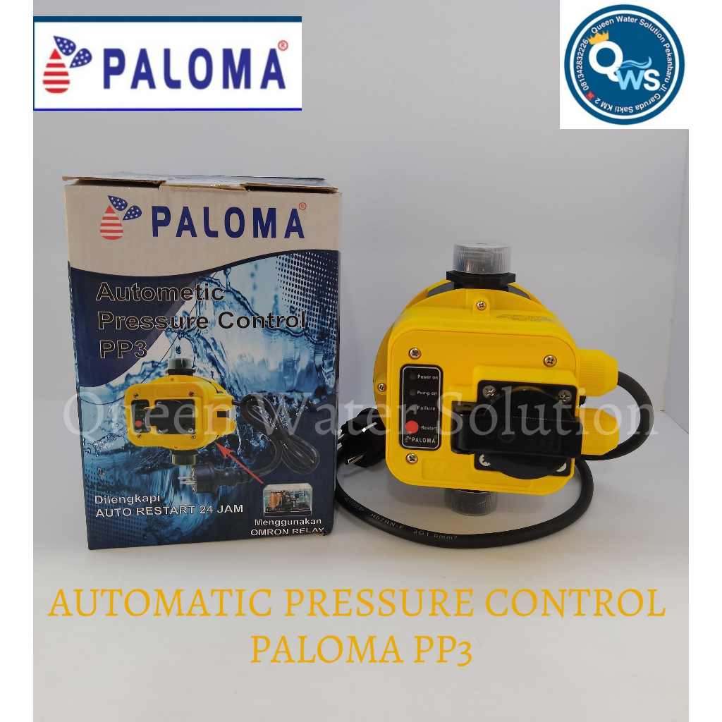 Jual Pressure Control Paloma PC3/ Otomatis Pompa Air | Shopee Indonesia