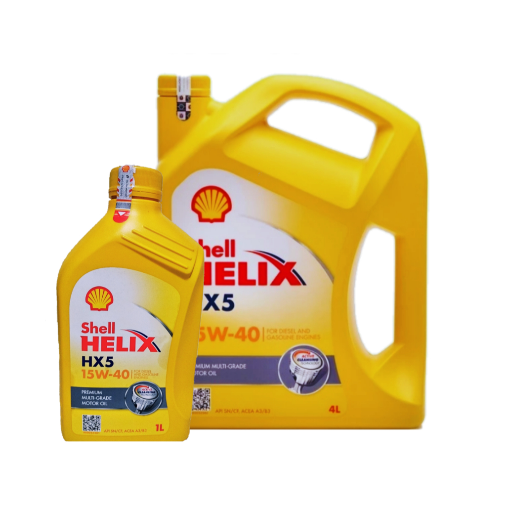 Jual Shell Helix HX5 15W-40 Paket 5L | Shopee Indonesia