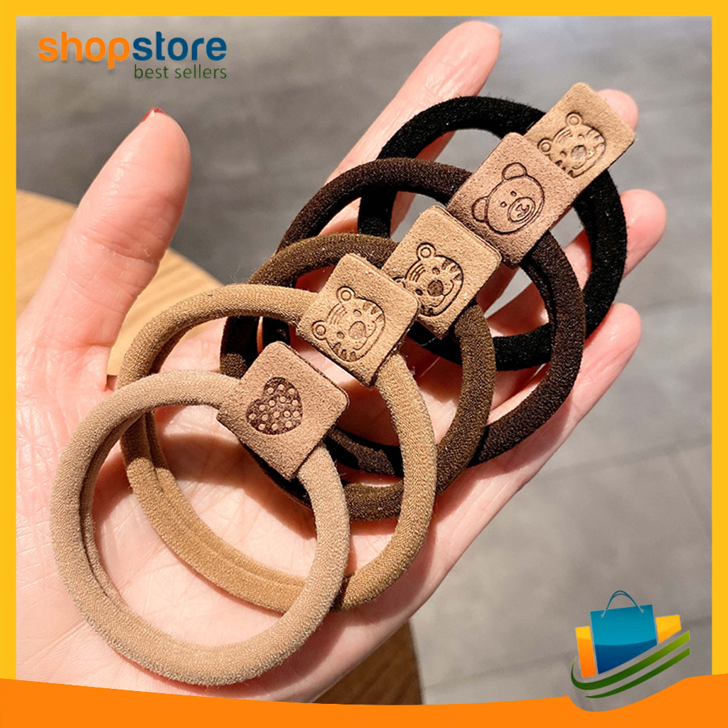 Jual Kunciran Japanese Style Hair Ring Fashion Ikat Rambut Motif Bear ...