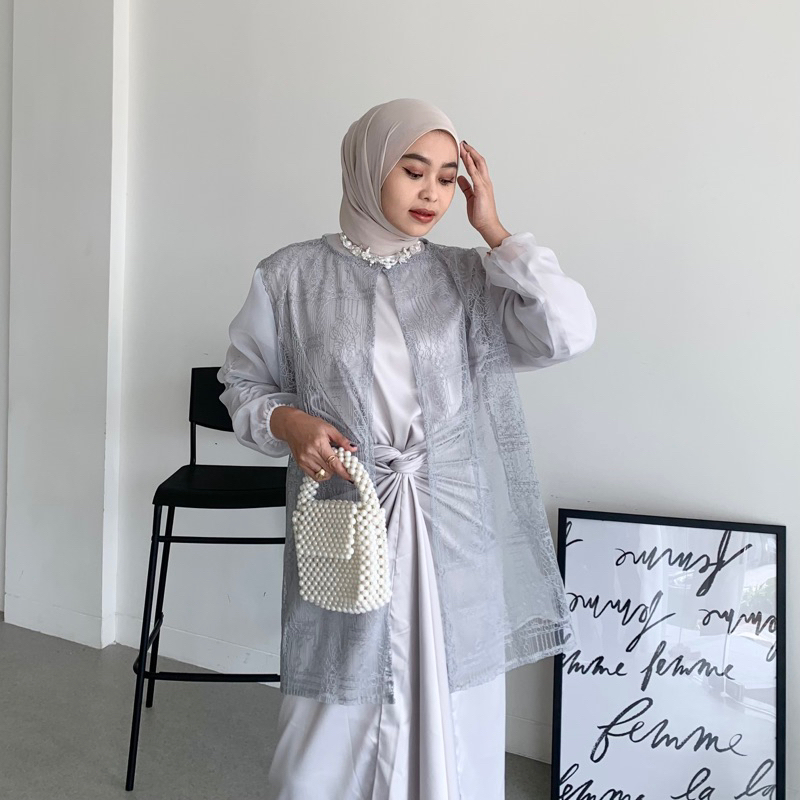 Jual ZALINA Outer Organza / Outer Organza / Outer kondangan by DEZHAF ...