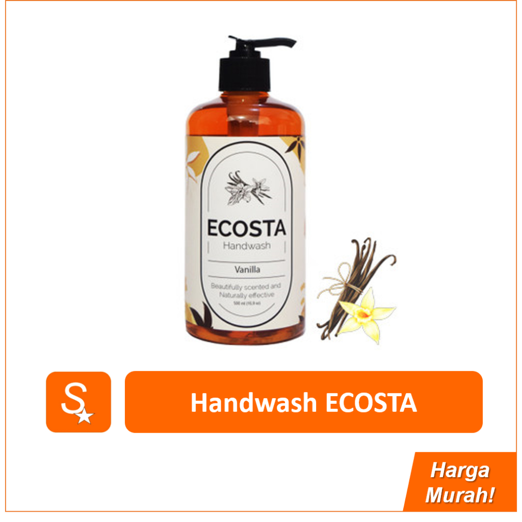 Jual Sabun SULTAN Cuci Tangan ECOSTA Vanilla 500 ml / Handsoap Handwash ...