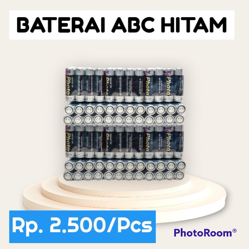 Jual Baterai ABC hitam AA | Shopee Indonesia