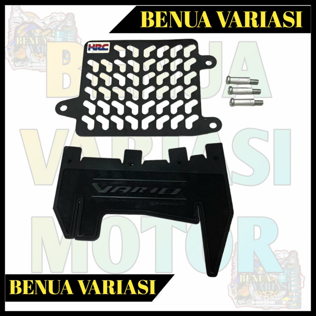 Jual PAKET 2 IN 1 COVER RADIATOR VARIO HRC FULL CNC FREE BAUT PLUS ...