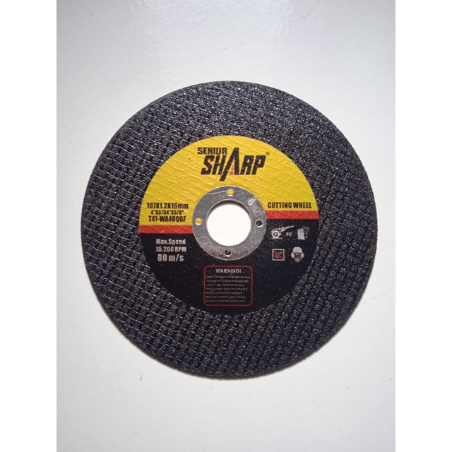 Jual Mata gerinda / Batu Gerinda Potong Besi SENIOR SHARP 4 inchi Tajam ... Jual Mata gerinda / Batu Gerinda Potong Besi SENIOR SHARP 4 inchi Tajam ...