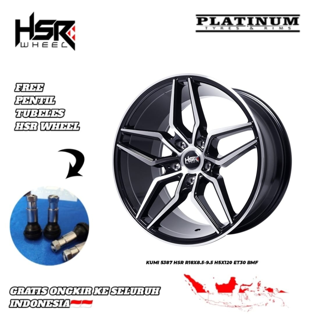 Jual VELG MOBIL VELK PELEK RACING R18 RING 18 FREE ONGKIR ORIGINAL HSR TIPE KUMI FOR BMW ...